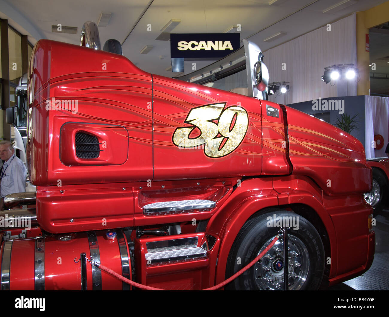 Scania concept truck Stock Photo - Alamy