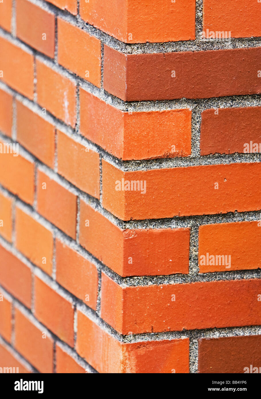 corner of brick wall Stock Photo - Alamy