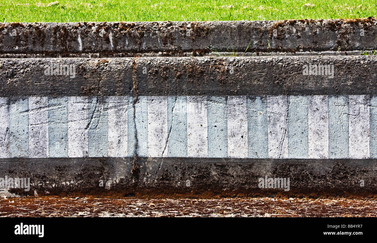 parking demarcation on wall Stock Photo - Alamy