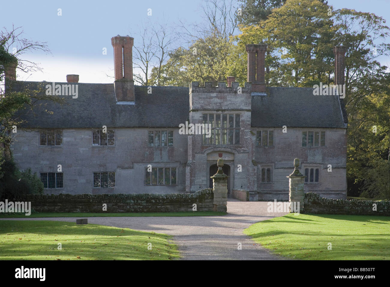 The exterior of a Stately Home Stock Photo - Alamy