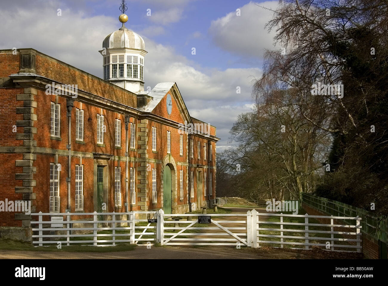 The exterior of a Stately Home Stock Photo - Alamy