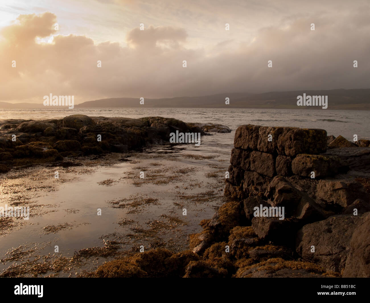 The coast at Fishnish on the Isle of Mull, Scotland Stock Photo - Alamy