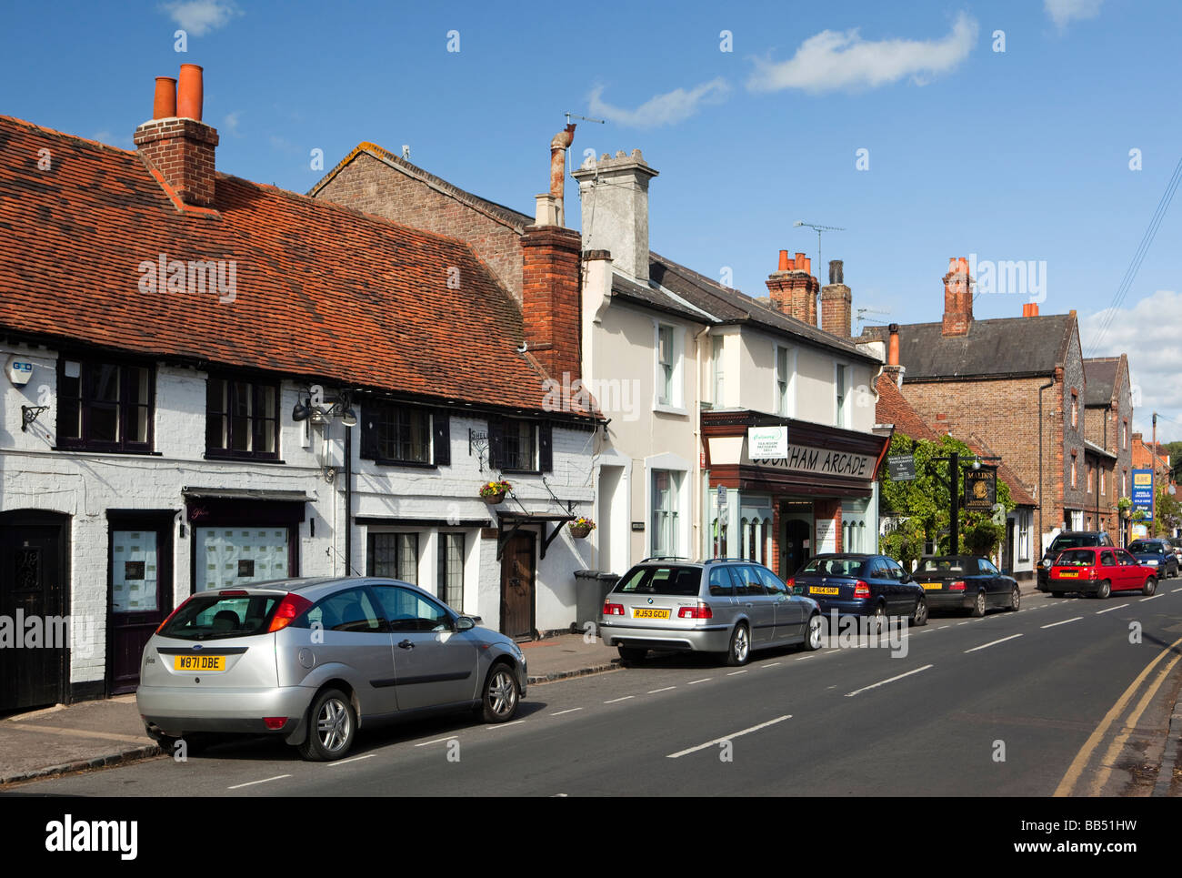 England Berkshire Cookham High Street Stock Photo - Alamy