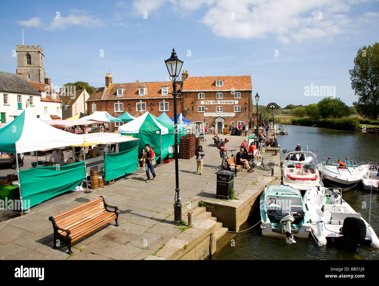 Wareham quay wareham dorset hi-res stock photography and images - Alamy