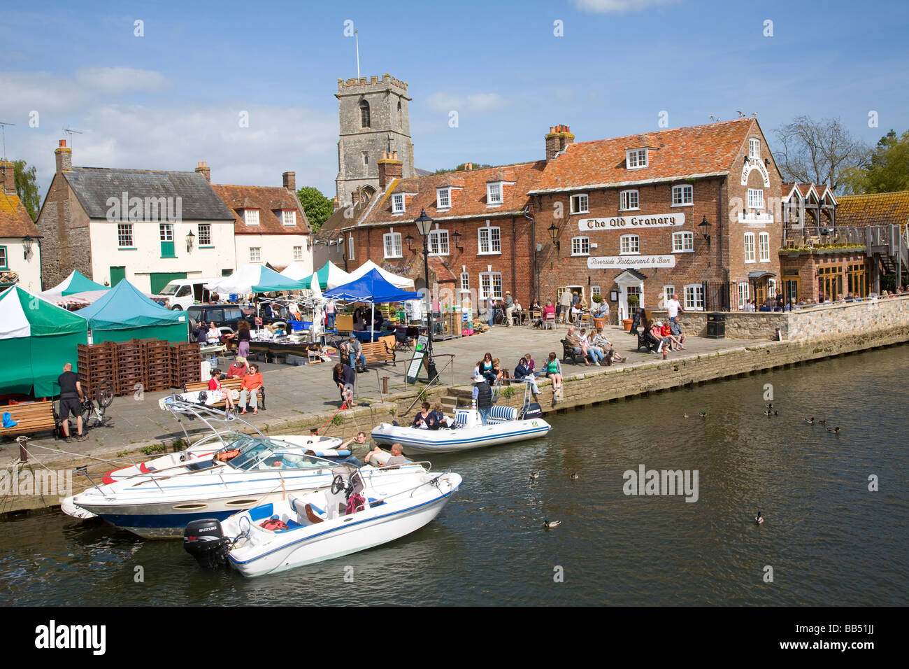 Wareham quay wareham dorset hi-res stock photography and images - Alamy