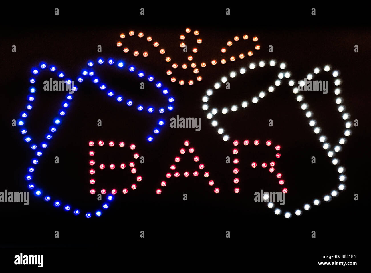 Neon bar signs hi-res stock photography and images - Alamy