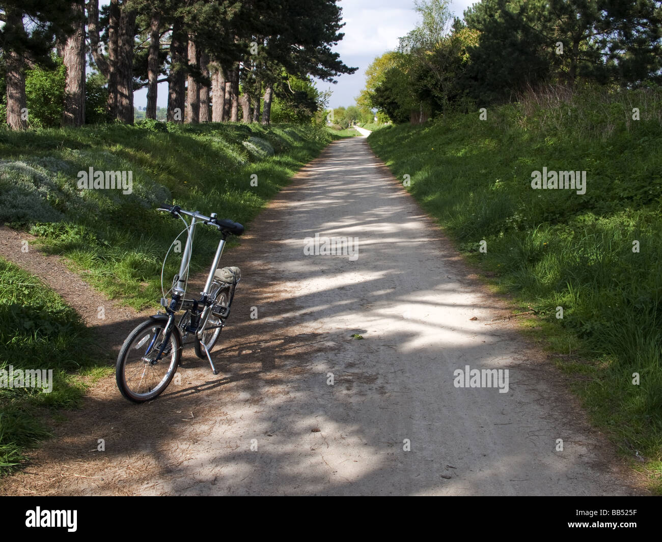 footpath and cycleway the greenway disused and converted railway line ...