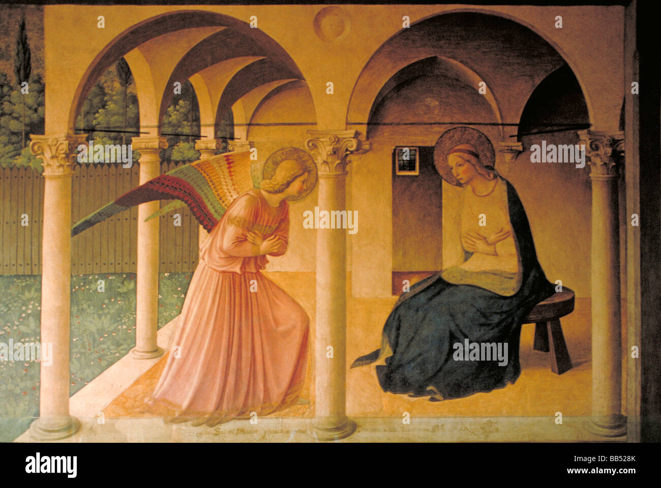 Fra angelico annunciation hi-res stock photography and images - Alamy