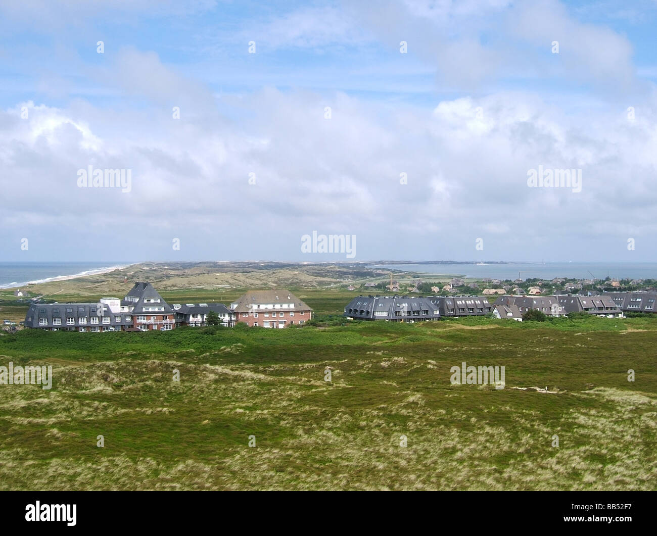 View on the Ellenbogen elbow the nothern end of the German island Sylt ...