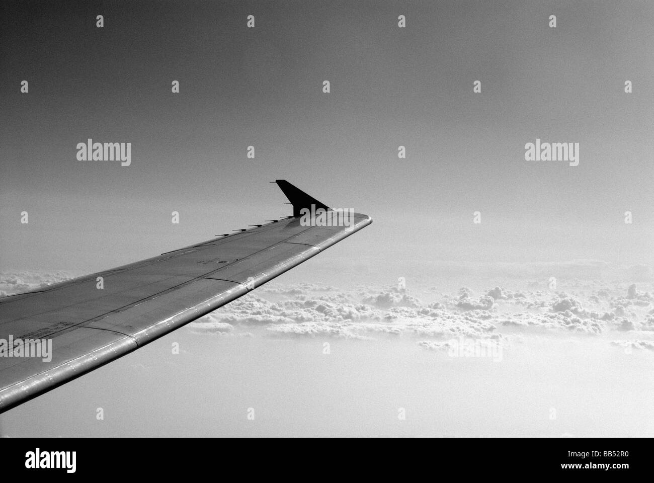 Flight jet airbus airplane plane Black and White Stock Photos & Images ...