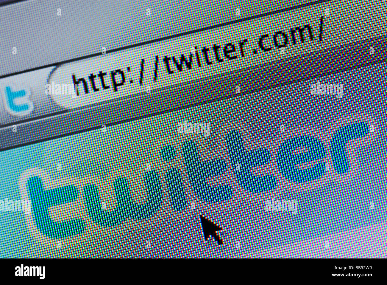 Twitter social networking website www twitter com Stock Photo - Alamy
