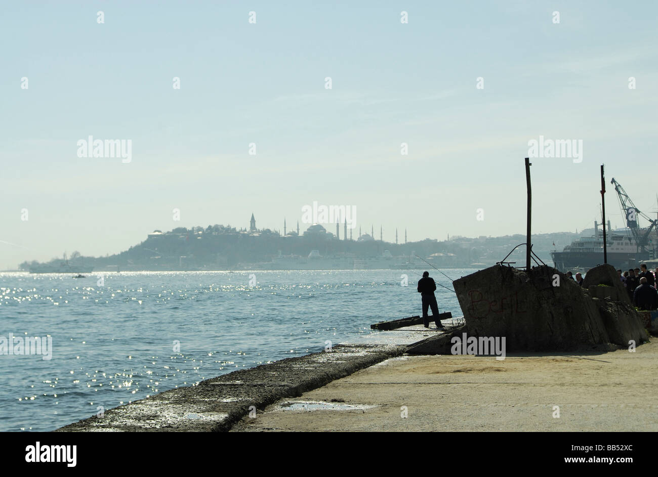 Business at golden horn in istanbul hi-res stock photography and images ...