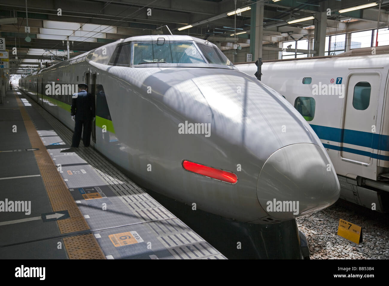Shinkansen, Japanese Bullet Train, Honshu, Japan, Asia Stock Photo - Alamy