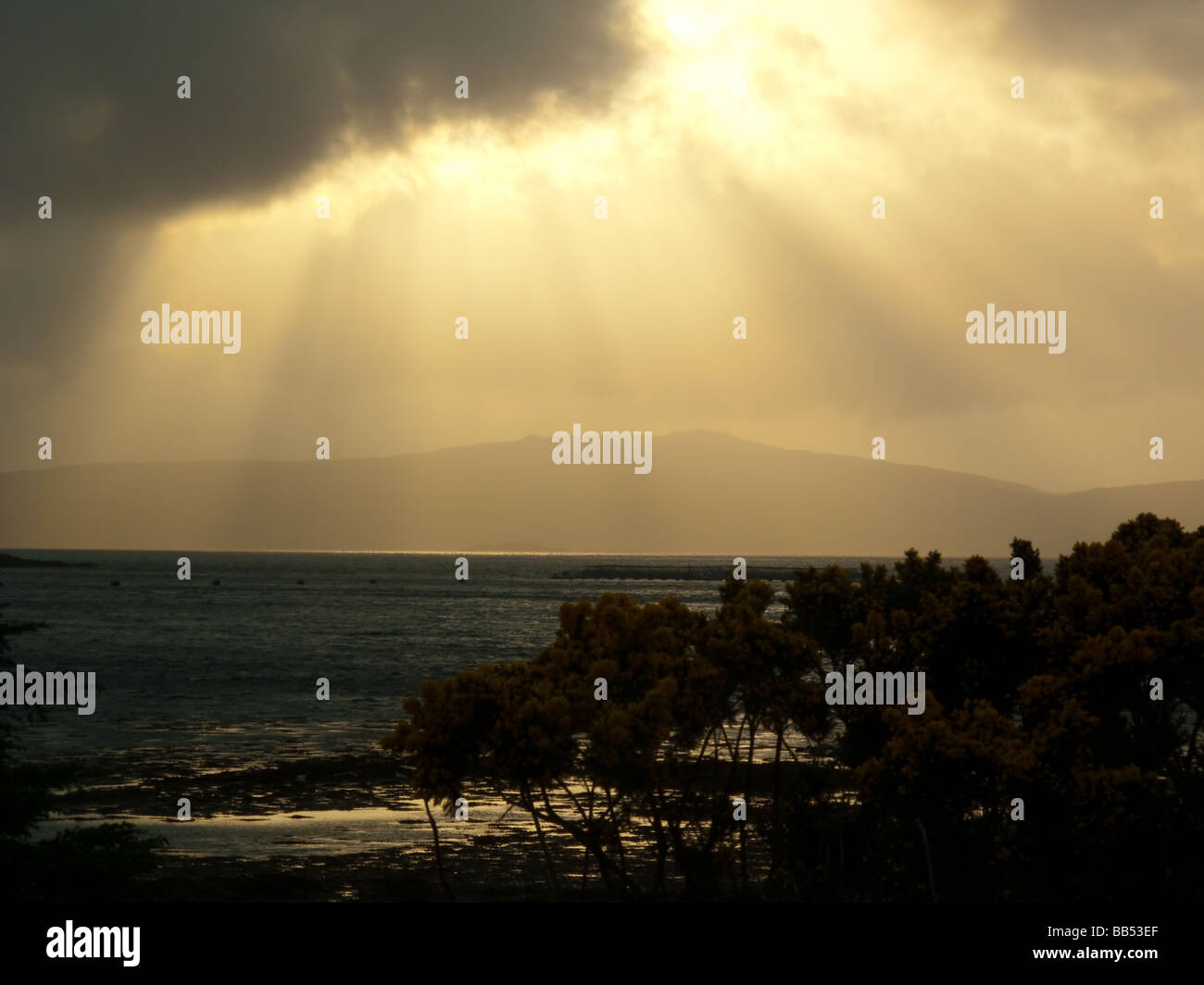 Coast near Fishnish on the Isle of Mull, Scotland Stock Photo - Alamy