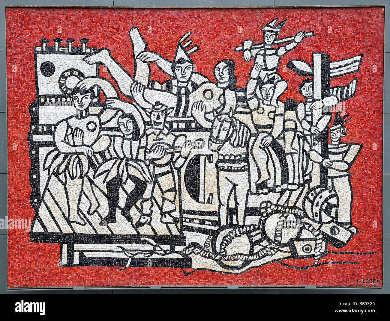 Art by fernand leger hi-res stock photography and images - Alamy
