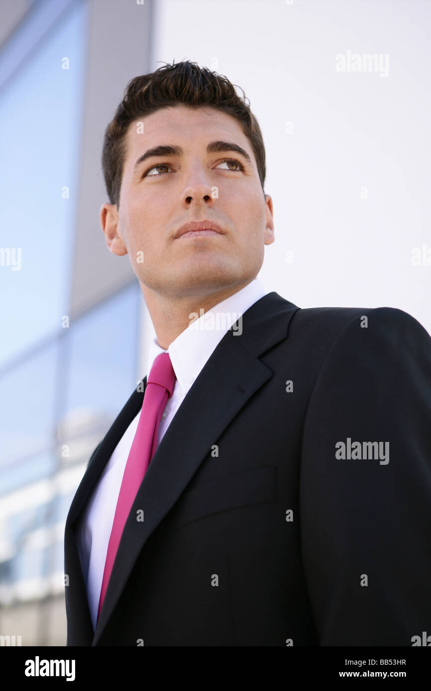 Portrait of business man outside Stock Photo - Alamy