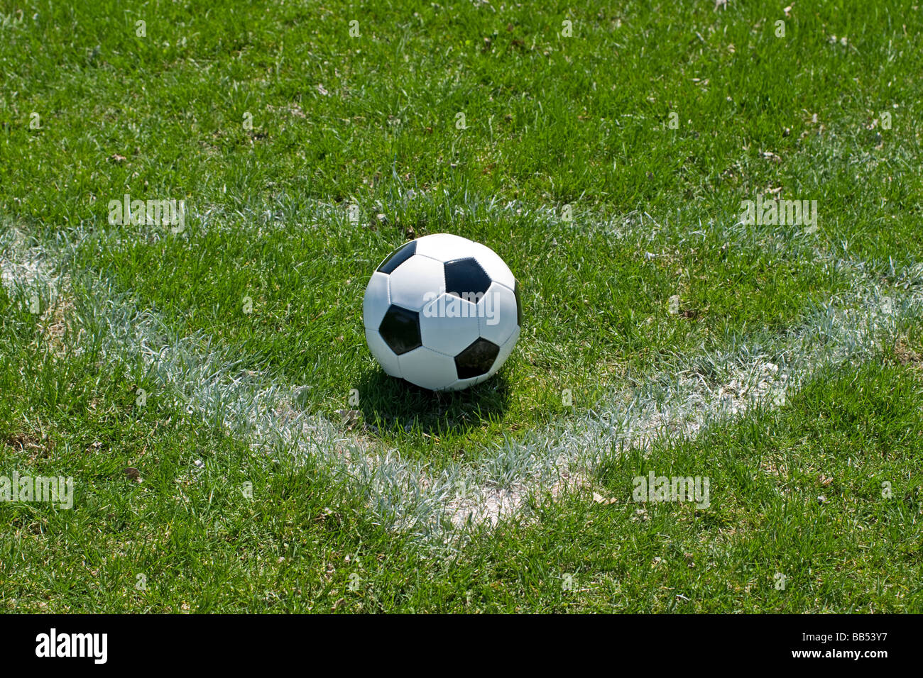Corner angle football hi-res stock photography and images - Alamy