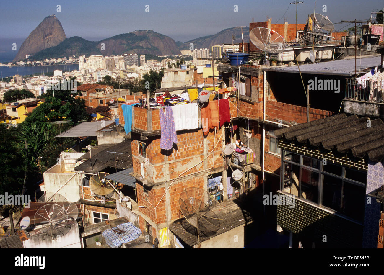 Tavares Bastos Favela Rio de Janeiro Brazil Stock Photo - Alamy