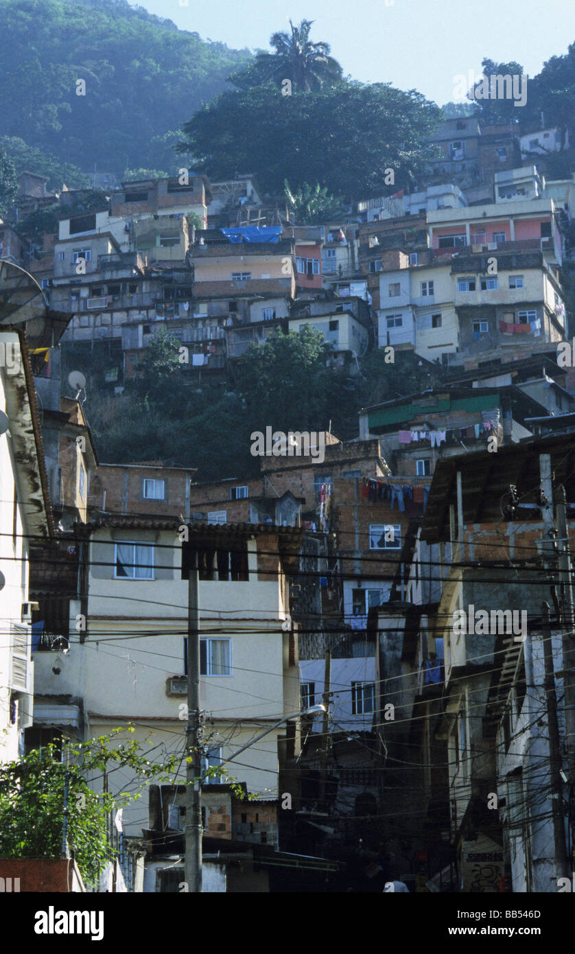 Santa Marta Favela Rio de Janeiro Brazil Stock Photo - Alamy