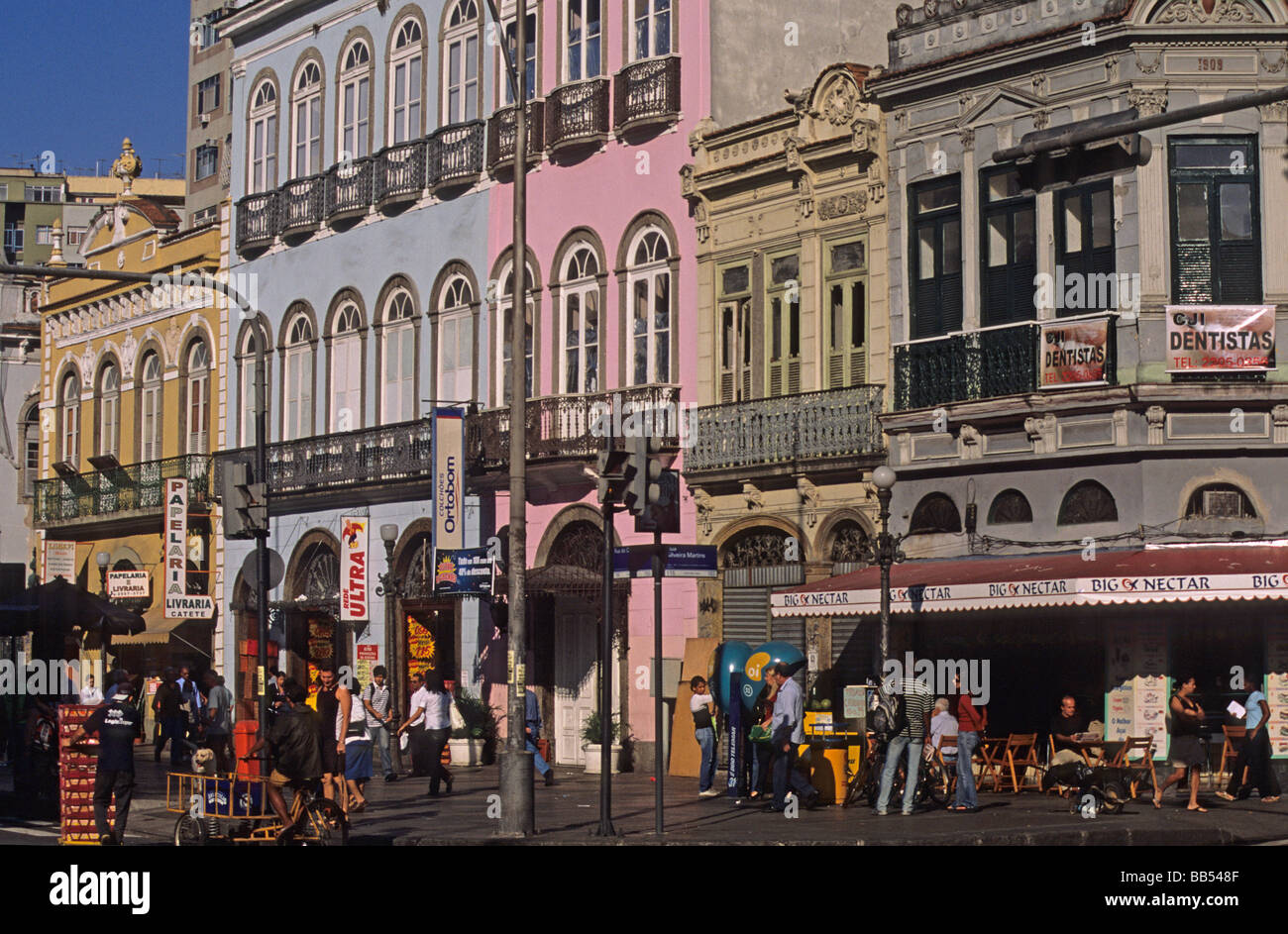 Street Scene Catete Rio de Janeiro Brazil Stock Photo - Alamy