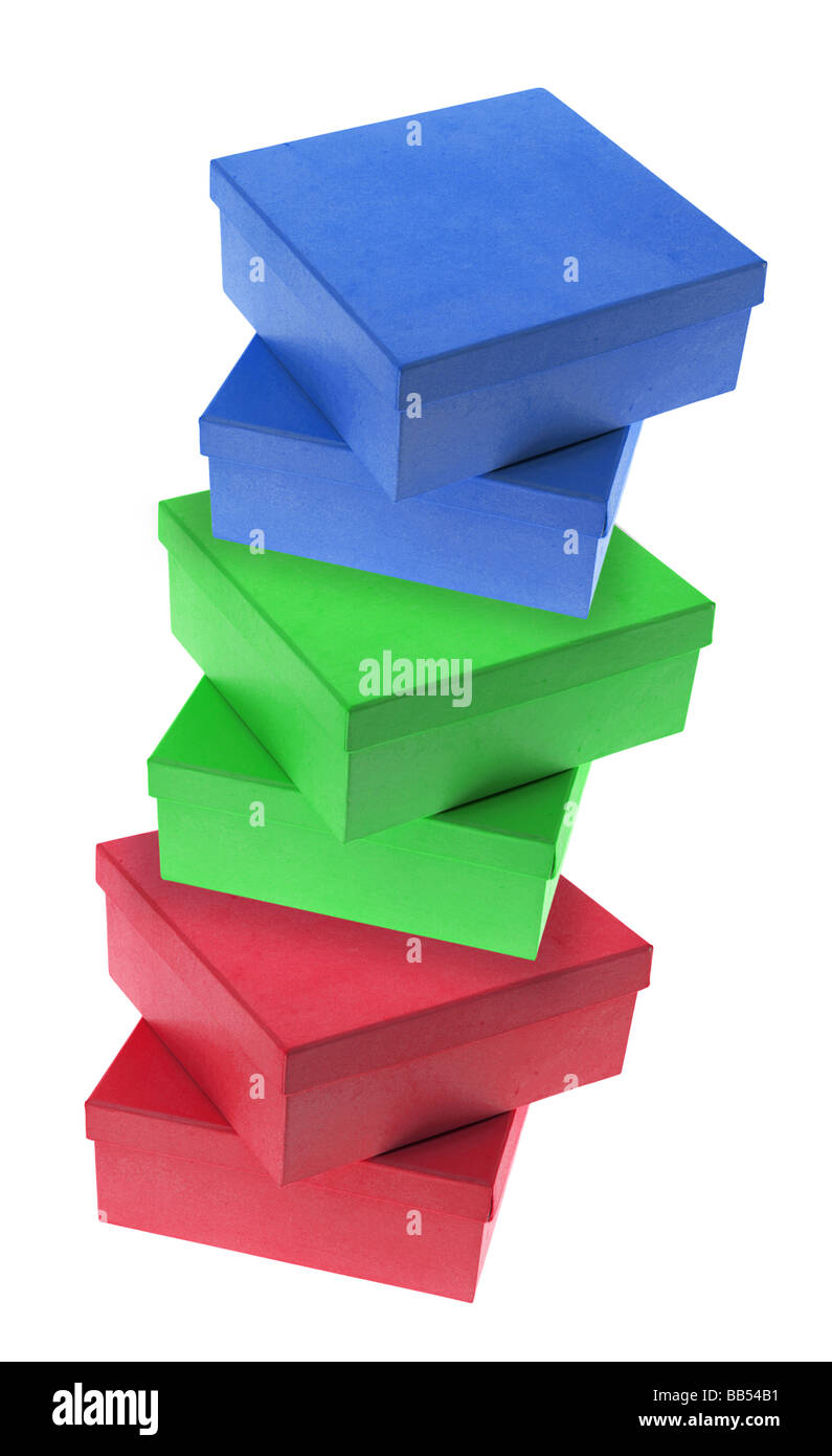 Stack of Gift Boxes Stock Photo - Alamy