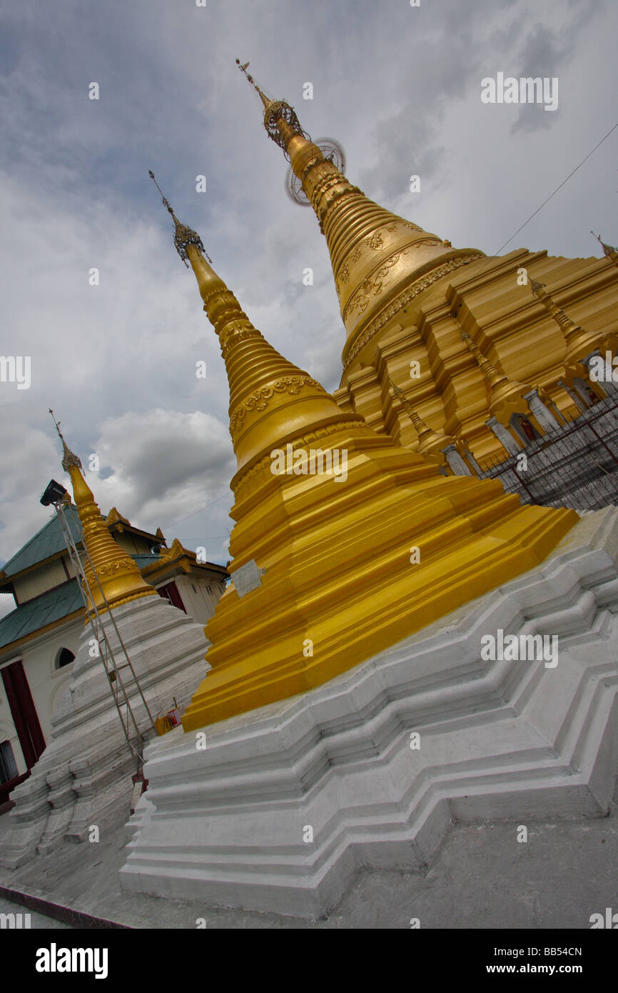 Temple in Myawaddy Stock Photo - Alamy