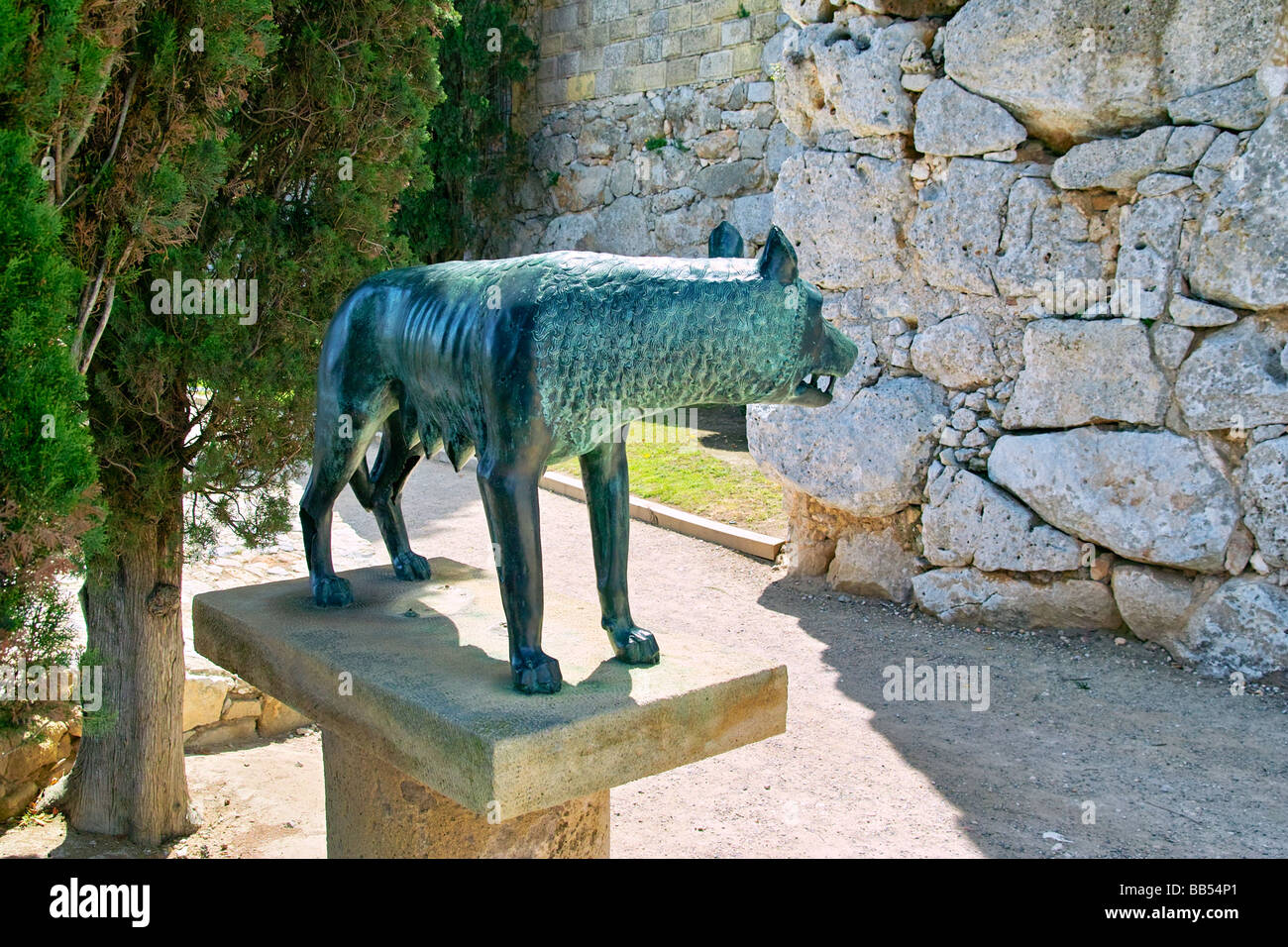 Roman wolf hi-res stock photography and images - Alamy