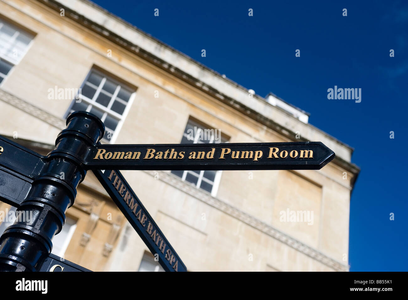 Roman Baths Sign High Resolution Stock Photography and Images - Alamy