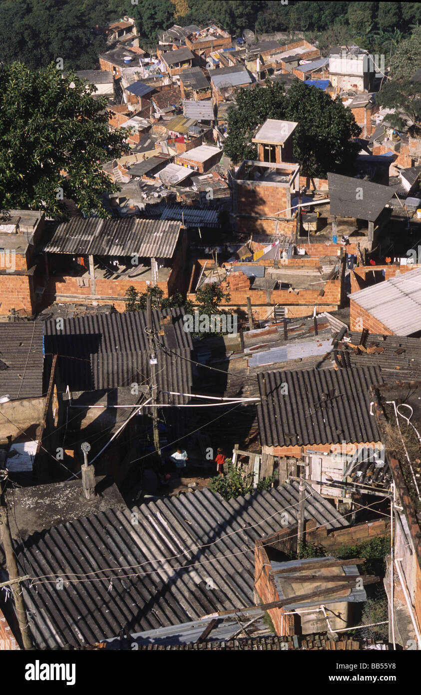 Santa Marta Favela Rio de Janeiro Brazil Stock Photo - Alamy