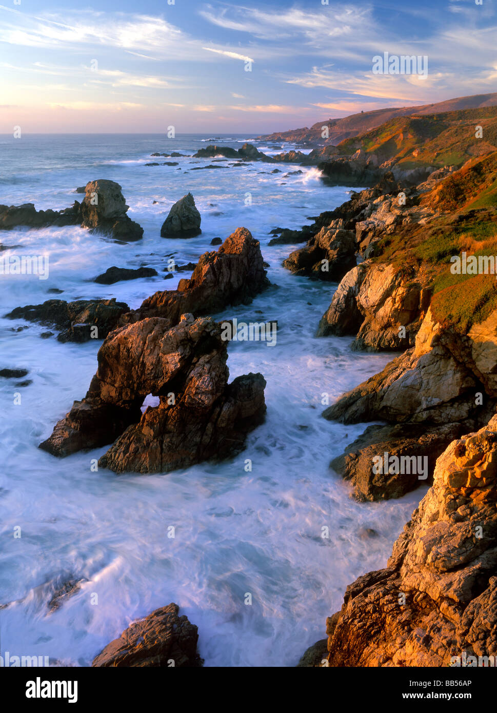 Marine Arch along the Big Sur Coast - Garrapata State Park, CA, USA ...