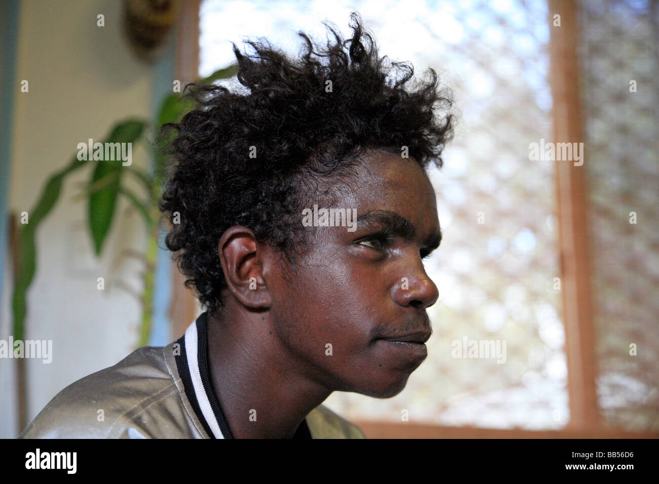 Painet jq3281 australia amos 17yearold boy aborige community wugularr ...