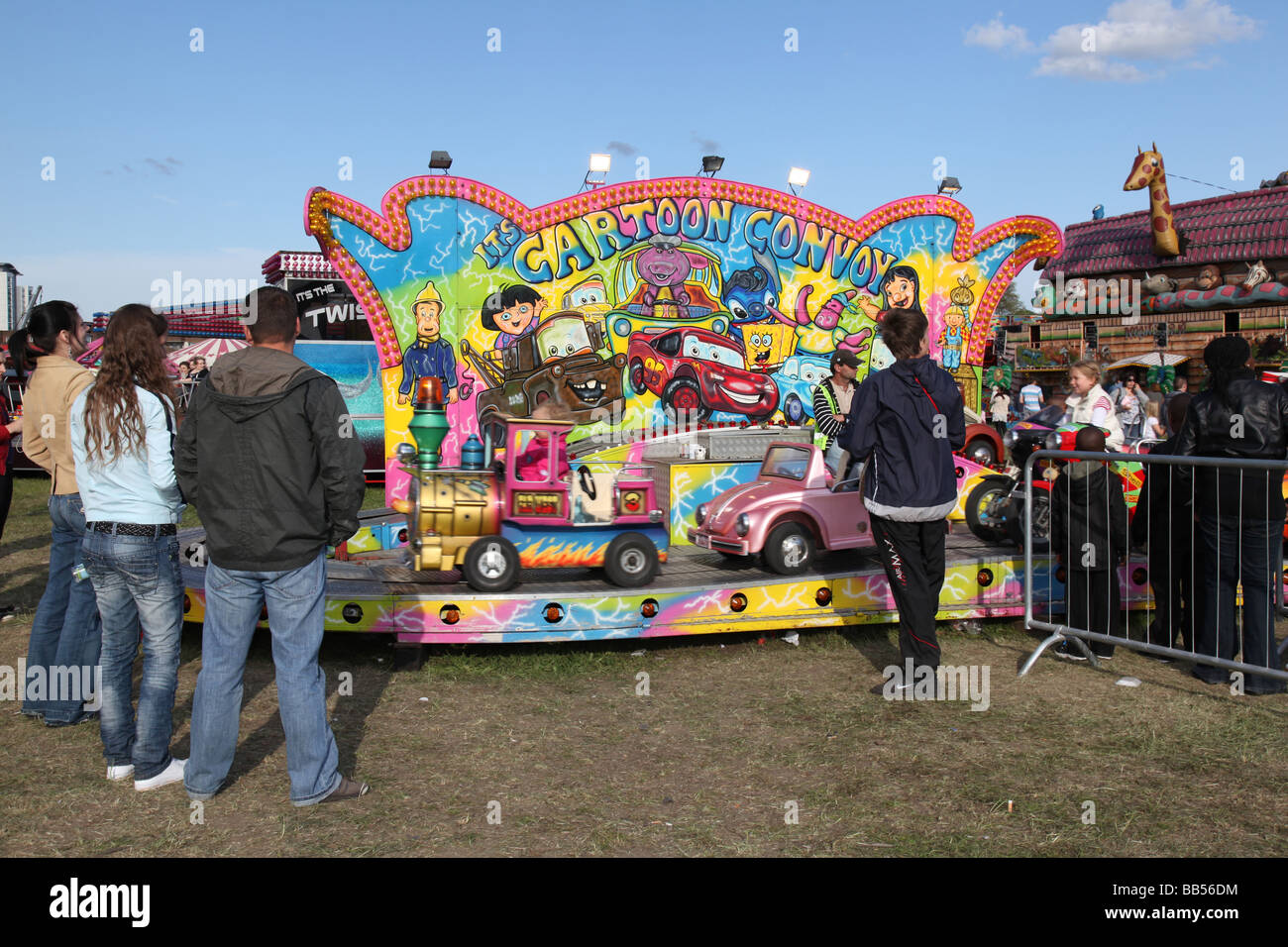 Fairground at Woolwich Common London UK Stock Photo - Alamy