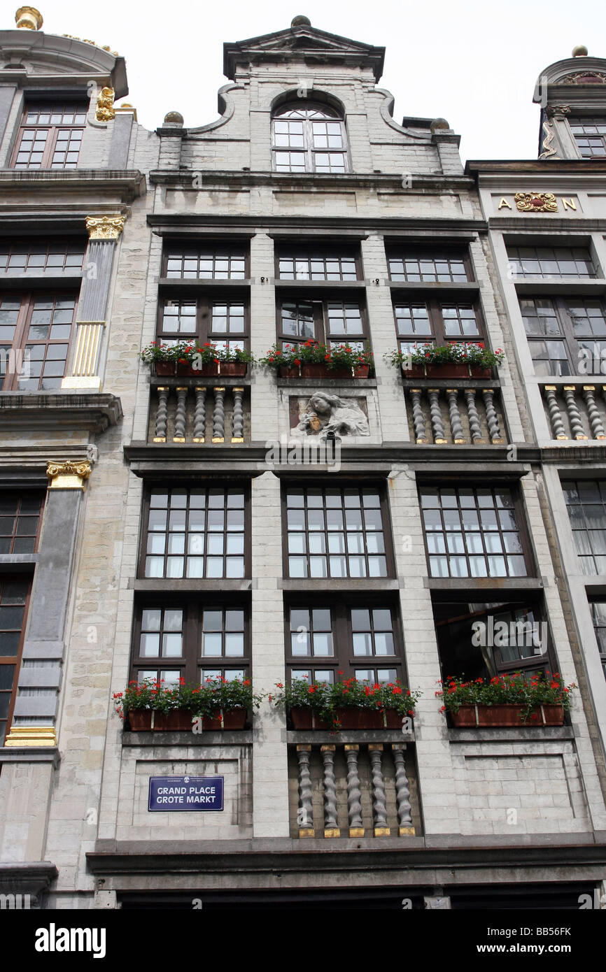 Grand Market Place, Brussels, Belgium Stock Photo - Alamy