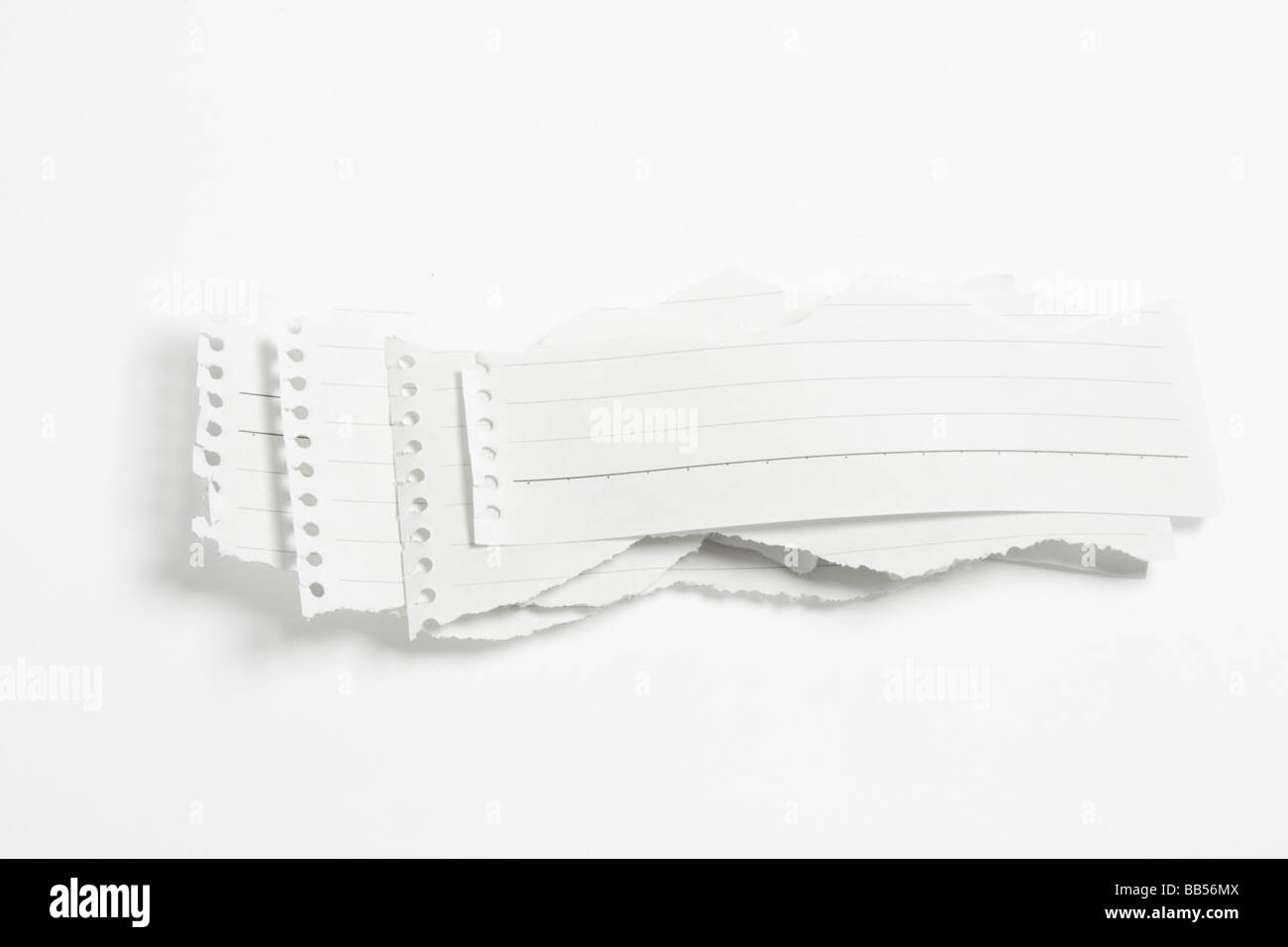 Lined paper and ripped out hi-res stock photography and images - Alamy