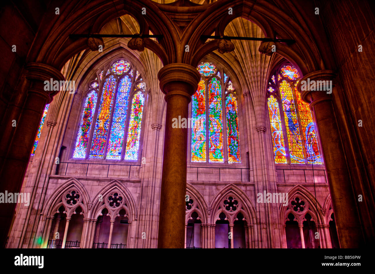Dynamic stained glass window hi-res stock photography and images - Alamy