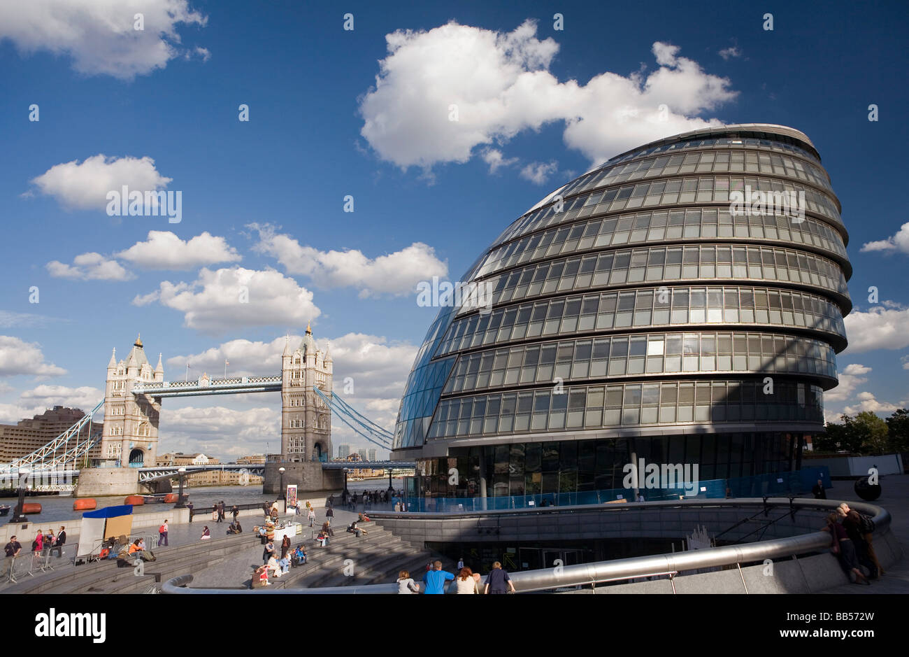 City Hall Greater London Authority Building by Norman Foster with Tower ...