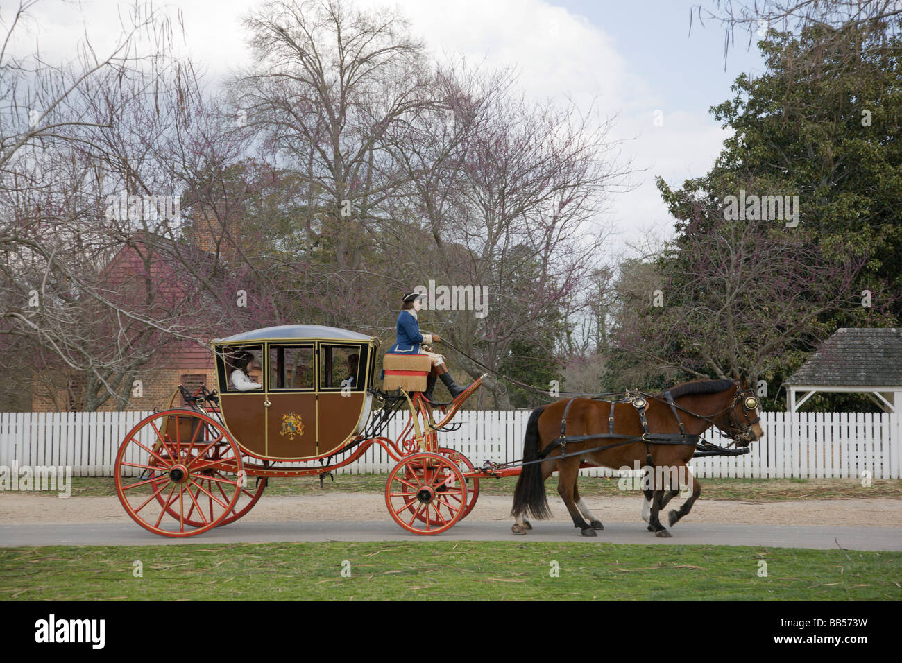 Horse-drawn carriage was the principal mode of transport during the ...
