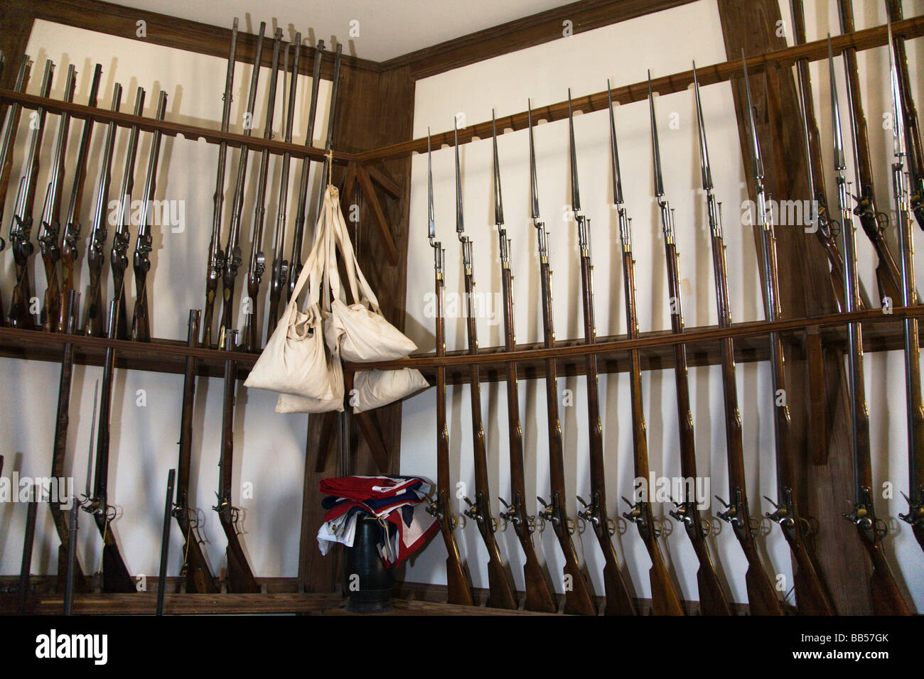 The Magazine at Colonial Williamsburg, Virginia houses hundreds of ...