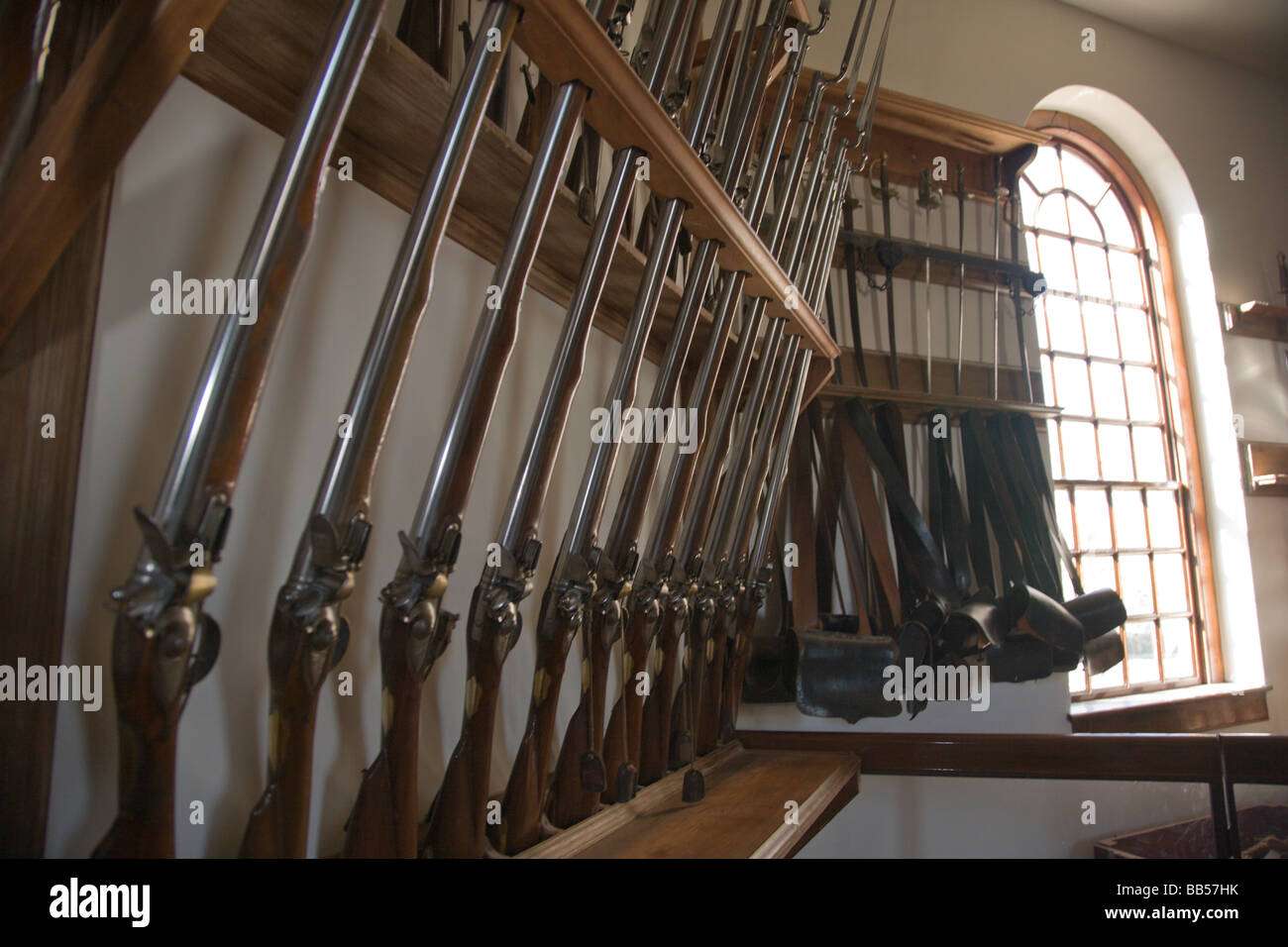The Magazine at Colonial Williamsburg, Virginia houses hundreds of ...