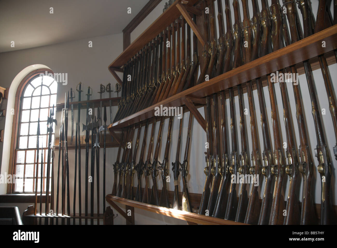 The Magazine at Colonial Williamsburg, Virginia houses hundreds of ...