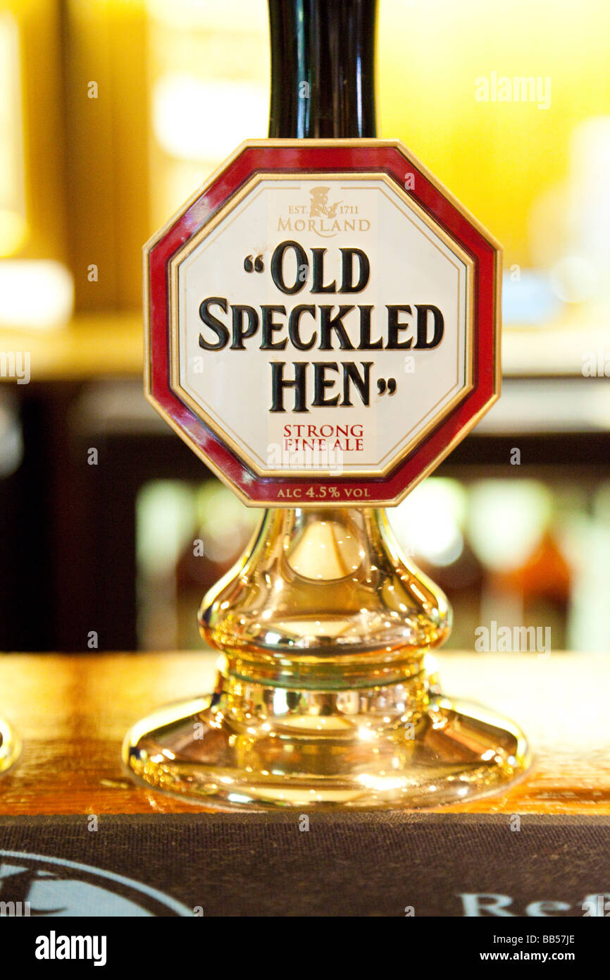 beer pump label badges Stock Photo - Alamy