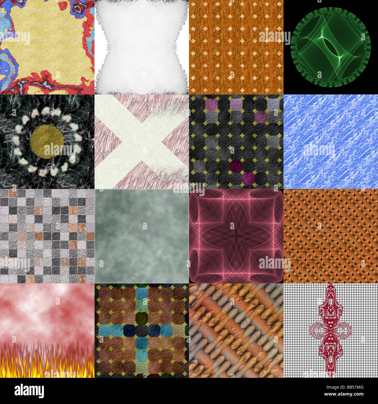 Collection of abstract designs Stock Photo - Alamy