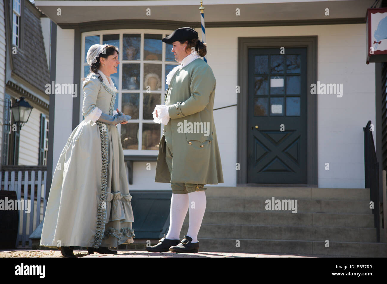 Period actor in colonial williamsburg hi-res stock photography and ...