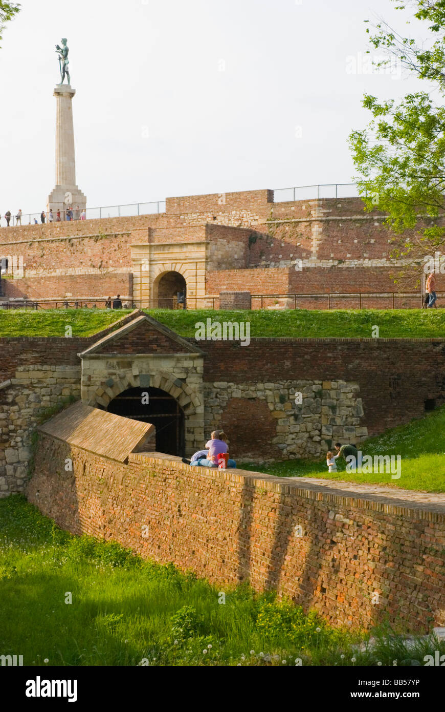 Kalemegdan park in central Belgrade Serbia Europe Stock Photo - Alamy