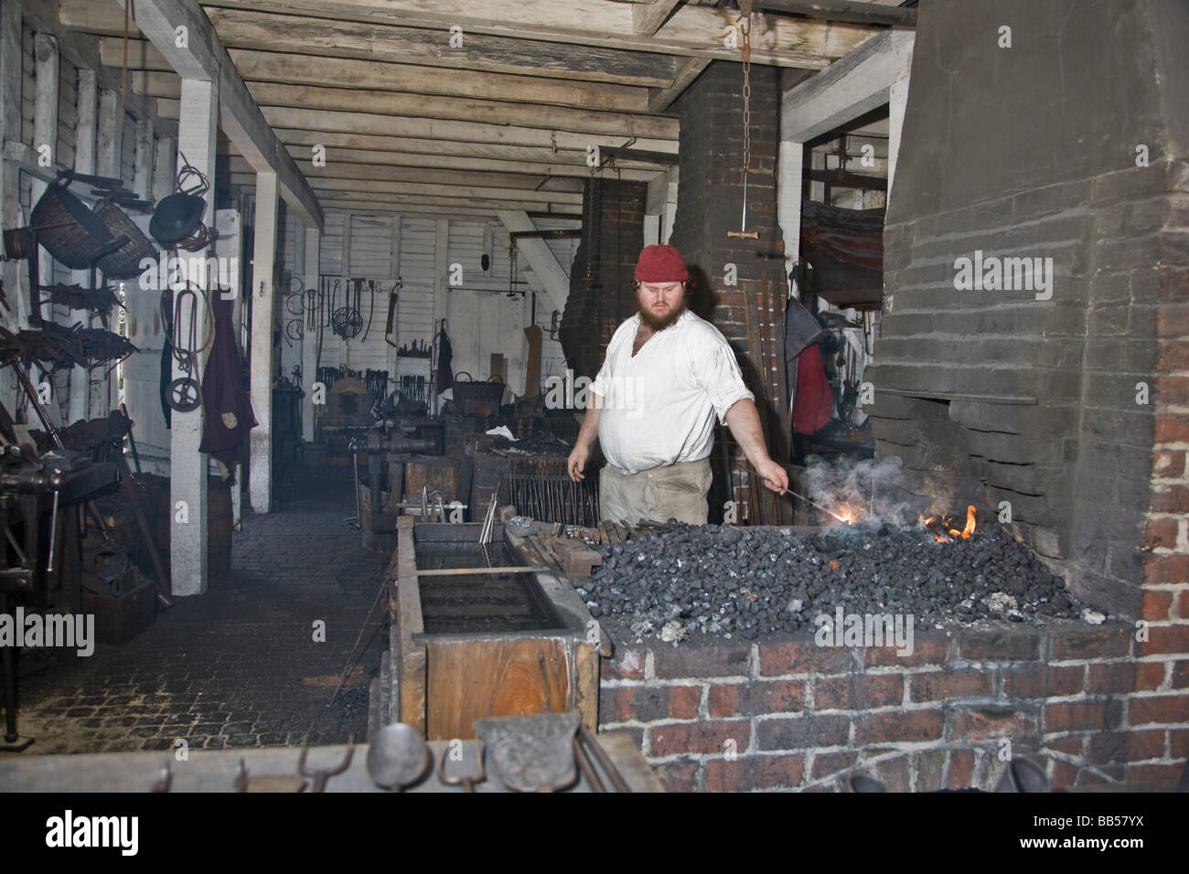 Colonial Blacksmith Fuller