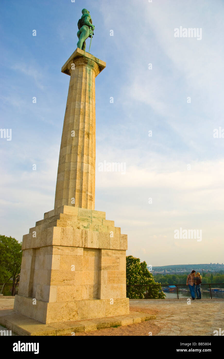 Kalemegdan statue hi-res stock photography and images - Alamy