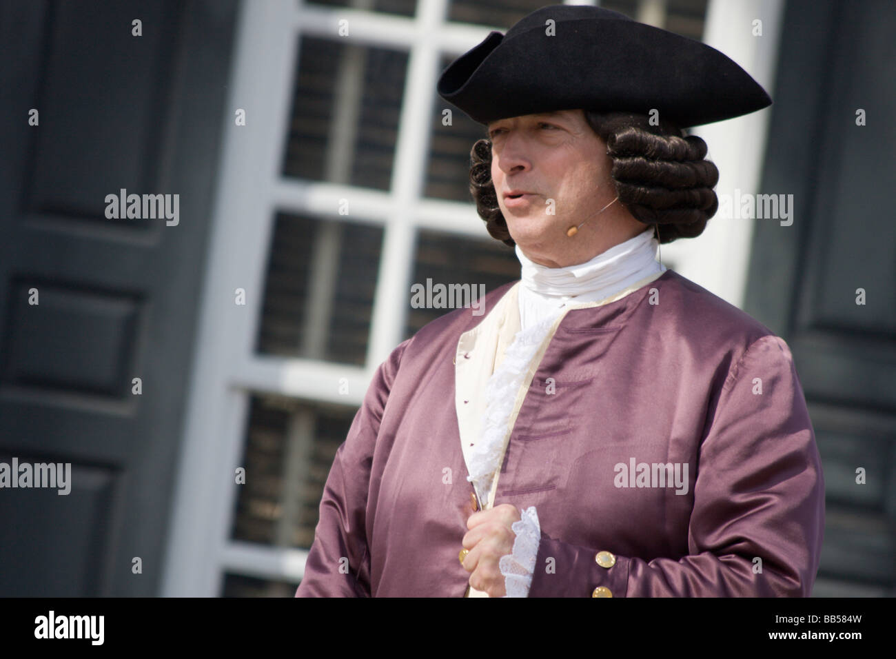 Period actor in colonial williamsburg hi-res stock photography and ...