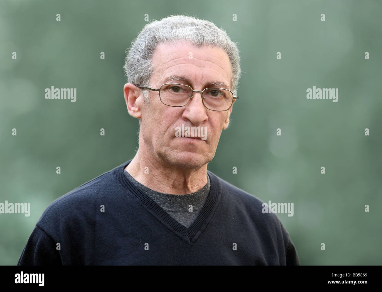 A portrait of a serious senior man Stock Photo - Alamy