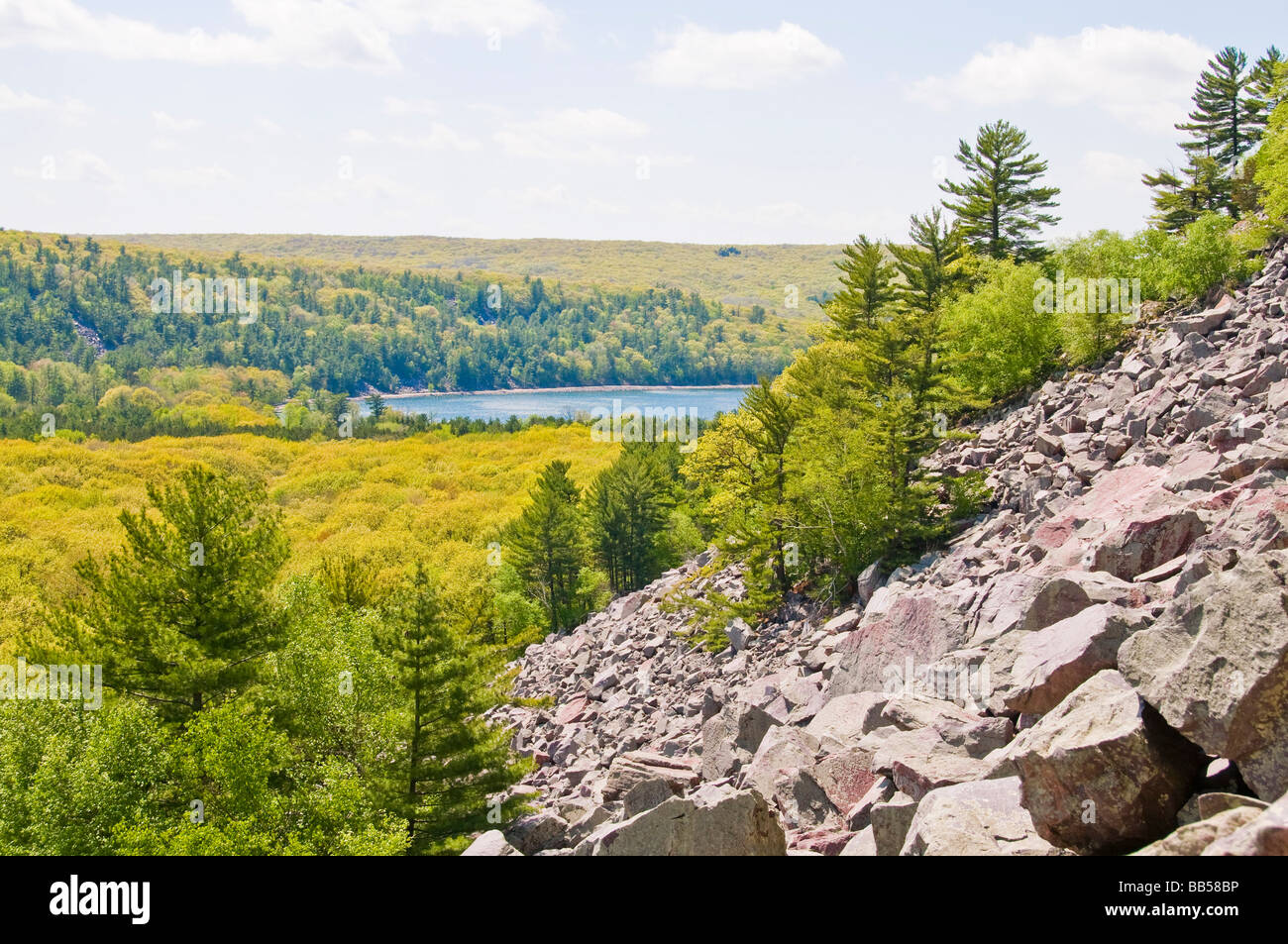 Devil's Lake State Park Stock Photo - Alamy