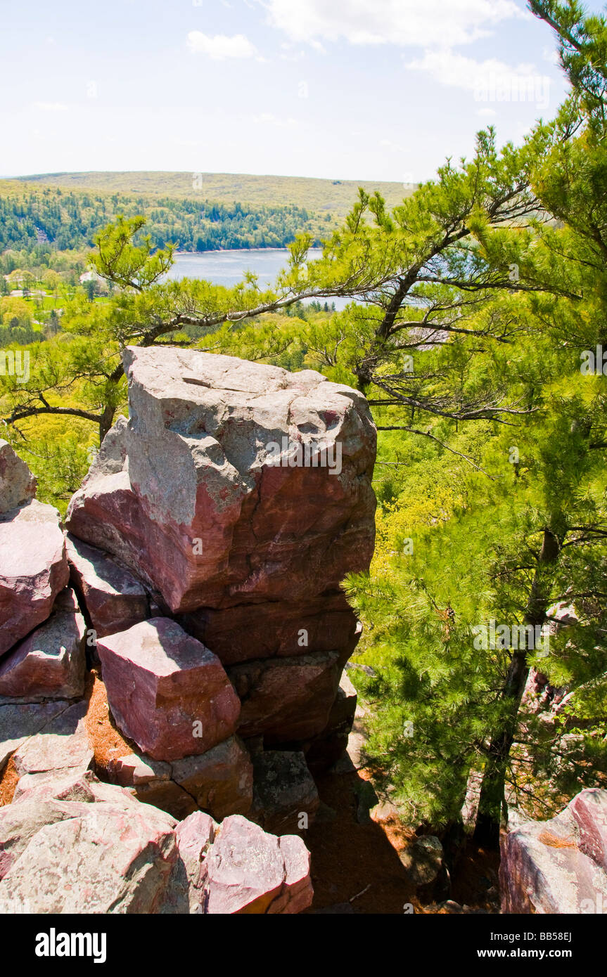 Devils lake state park hi-res stock photography and images - Alamy